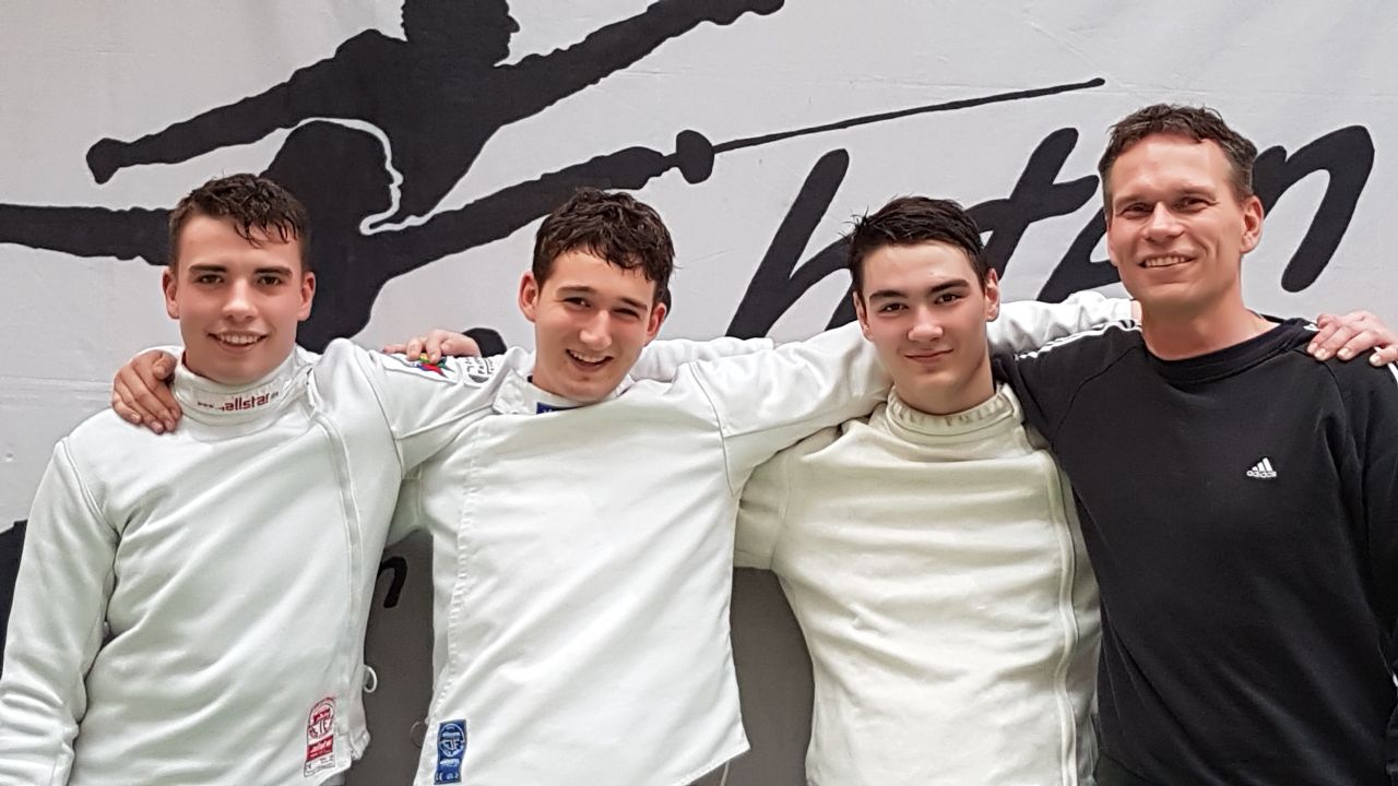 Luca Haas Saarlandmeister mit dem Degen – Fechterring Hochwald Wadern e.V.